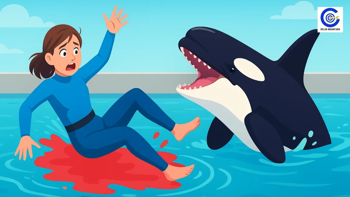 Fakta Hoaks Video Pelatih Orca Jessica Radcliffe - Golan Nusantara